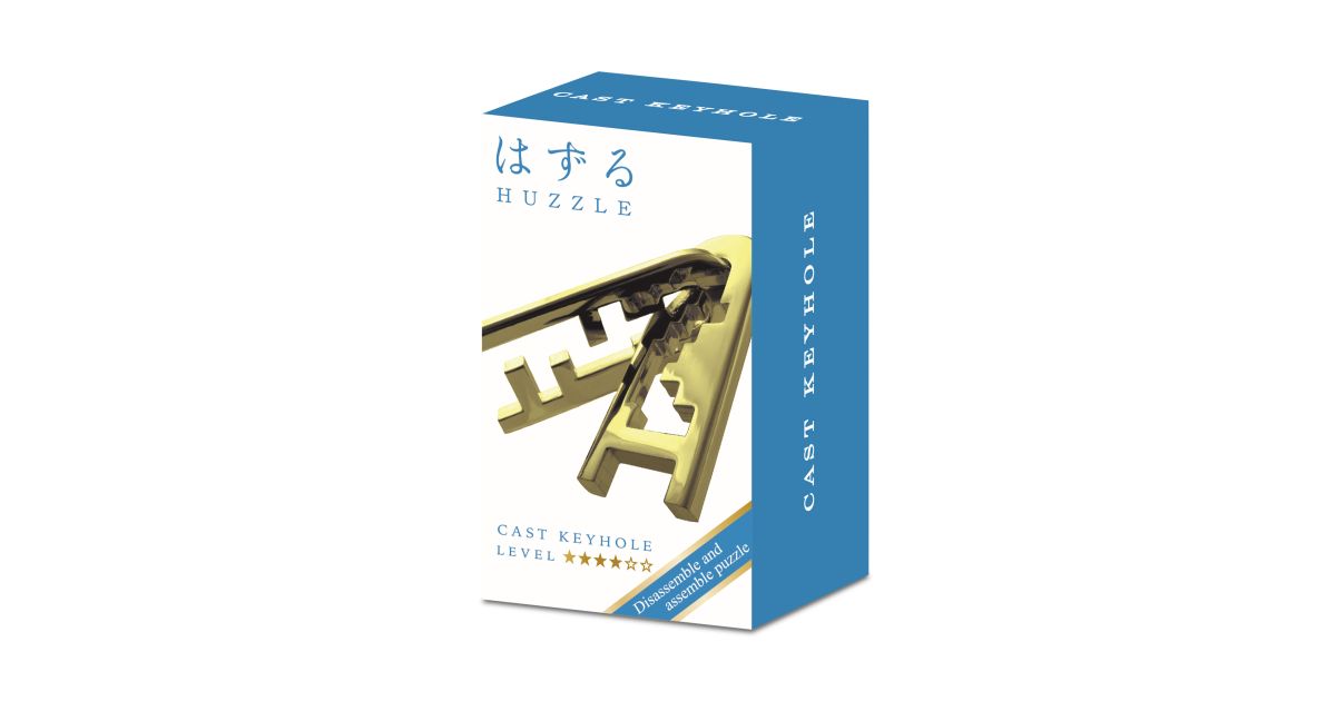 Mini Huzzle Cast - Keyhole gold | Albi.cz